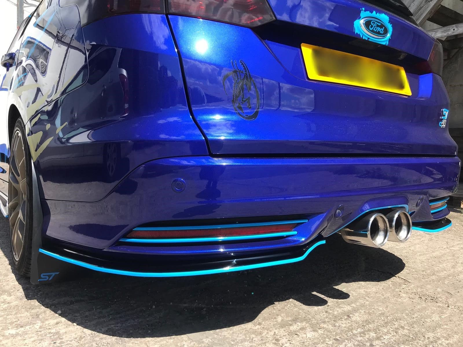 Mk3 Focus ST250 ESTATE Pre-Facelift & Facelift Side Splitters & Rear Spats